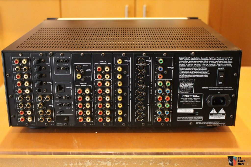 Rotel DSP 1098 Surround Sound Processor THX Certified For Sale UK Rotel DSP 1098 Surround Sound Processor THX Certified For Sale UK