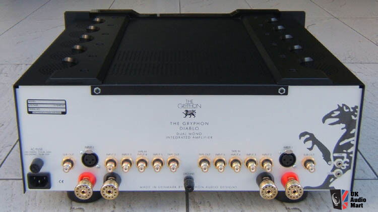 Gryphon Diablo Integtated Amplifier Dual Mono 250w Per Channel - HiFi ...