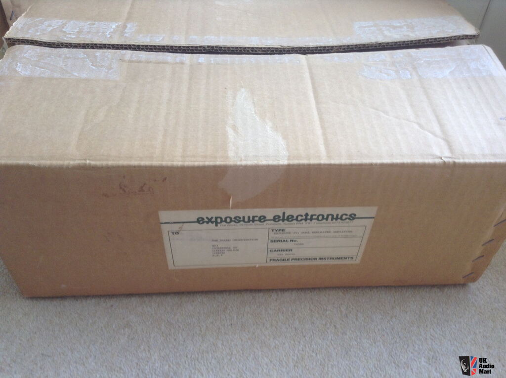 Exposure Dual IV Regulated.Amplifier Fully Boxed Photo #1033098 - UK ...