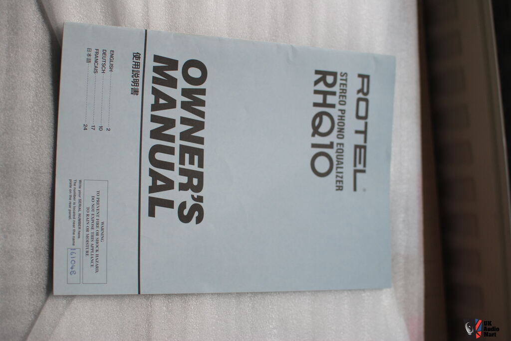 Rotel Michi Phono Stage RHQ10 Photo #1045268 - UK Audio Mart