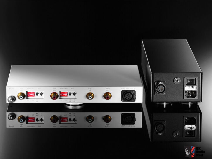 Lehmann SILVER CUBE (RIAA phono stage - Class A - MM/MC - Dual Mono ...