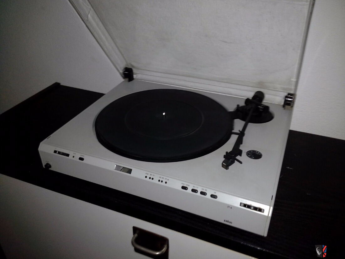 Braun P4 Turntable - Atelier Series - Grey colour For Sale - UK Audio Mart
