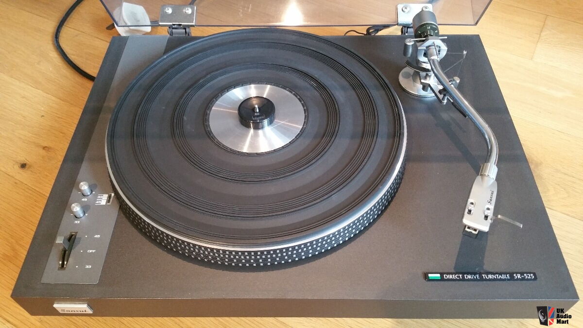 Sansui SR-525 Direct Drive Turntable Record Player Audiophile Photo ...
