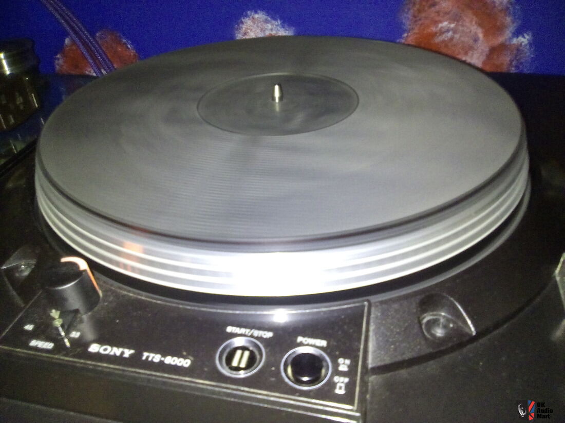 Sony TTS 6000 Turntable with custom-made Walnut veneer hardwood plinth ...