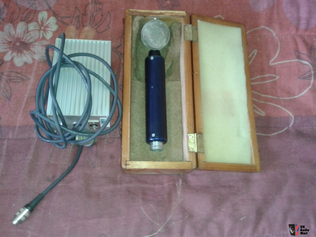 SELA T 12 valve condenser microphone(1955) with NEUMANN M 7 capsel ...