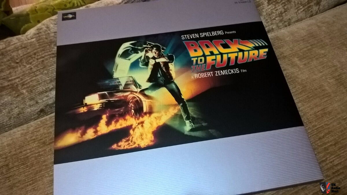 Back to the Future Trilogy Muse Hi-Vision Laserdisc LD 1125i HD Japan ...