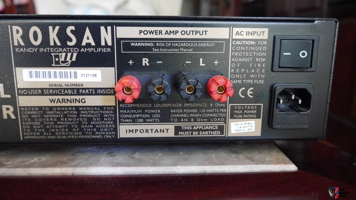 Roksan Kandy LIII Integrated Amp, Near-Mint, Complete, Boxed. Award ...
