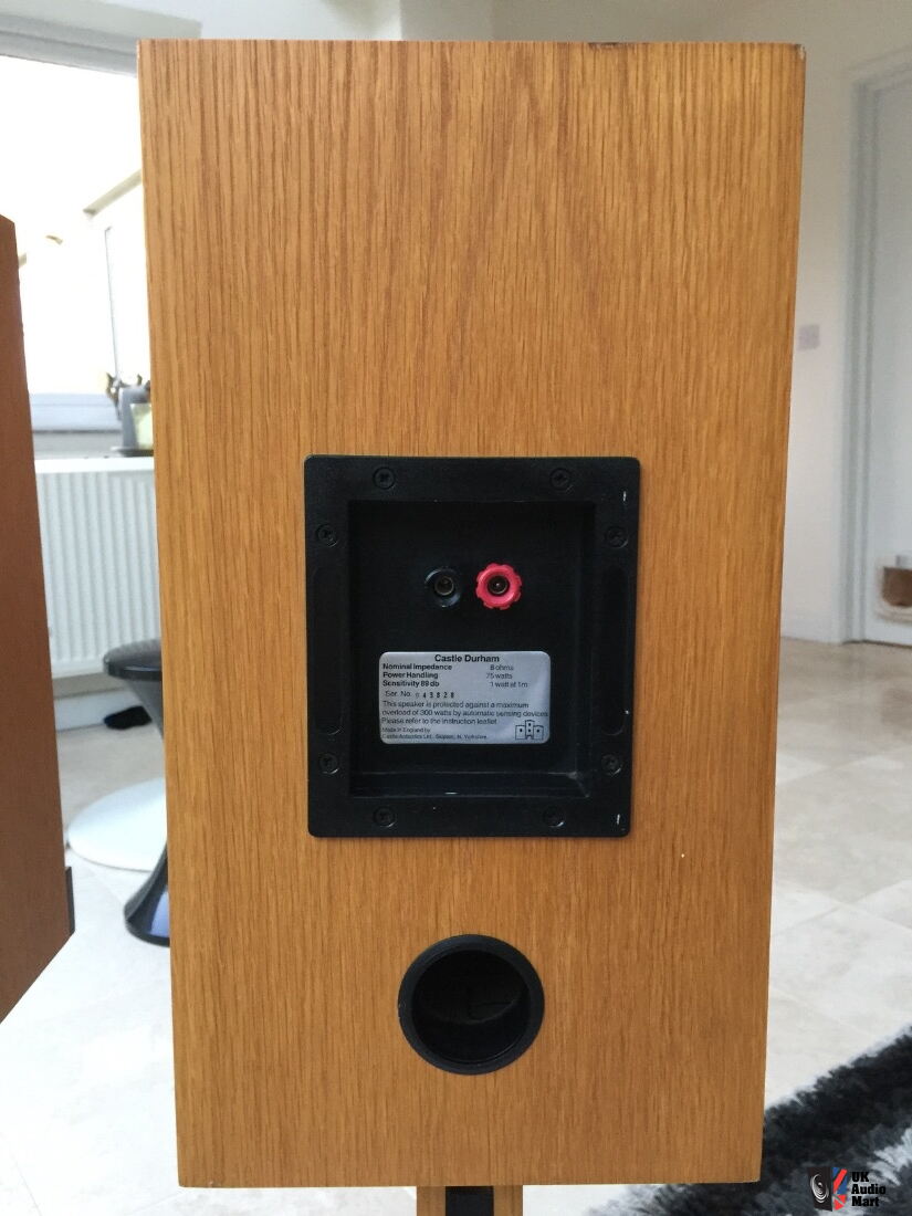 Castle Durham Speakers with matching stands Photo #1432428 - UK Audio Mart