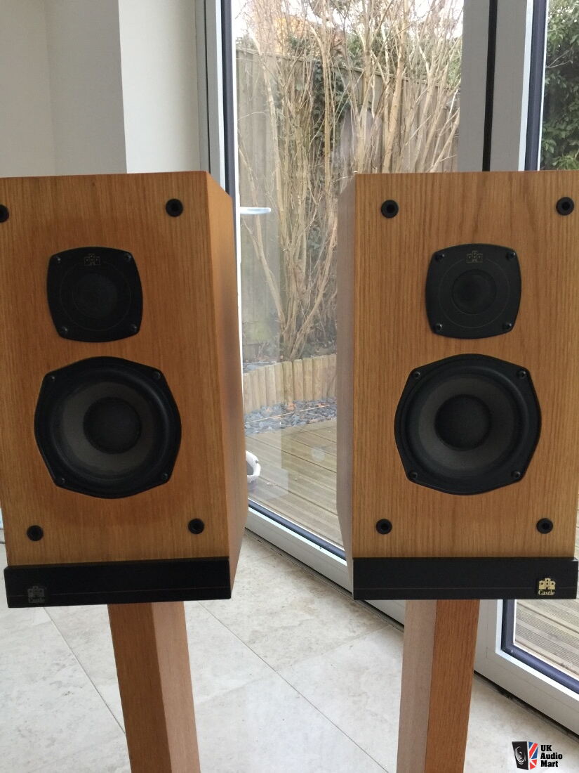 Castle Durham Speakers with matching stands Photo #1432424 - UK Audio Mart