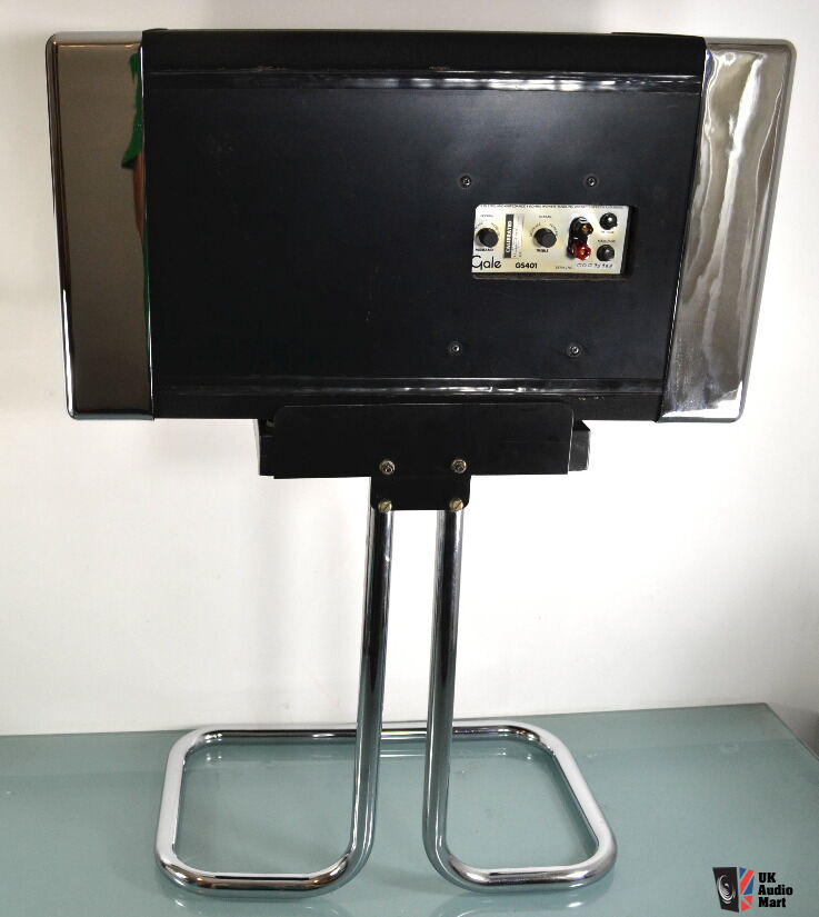 Gale GS401A Speakers with Chrome Stands Original Boxed Photo #1463016 ...