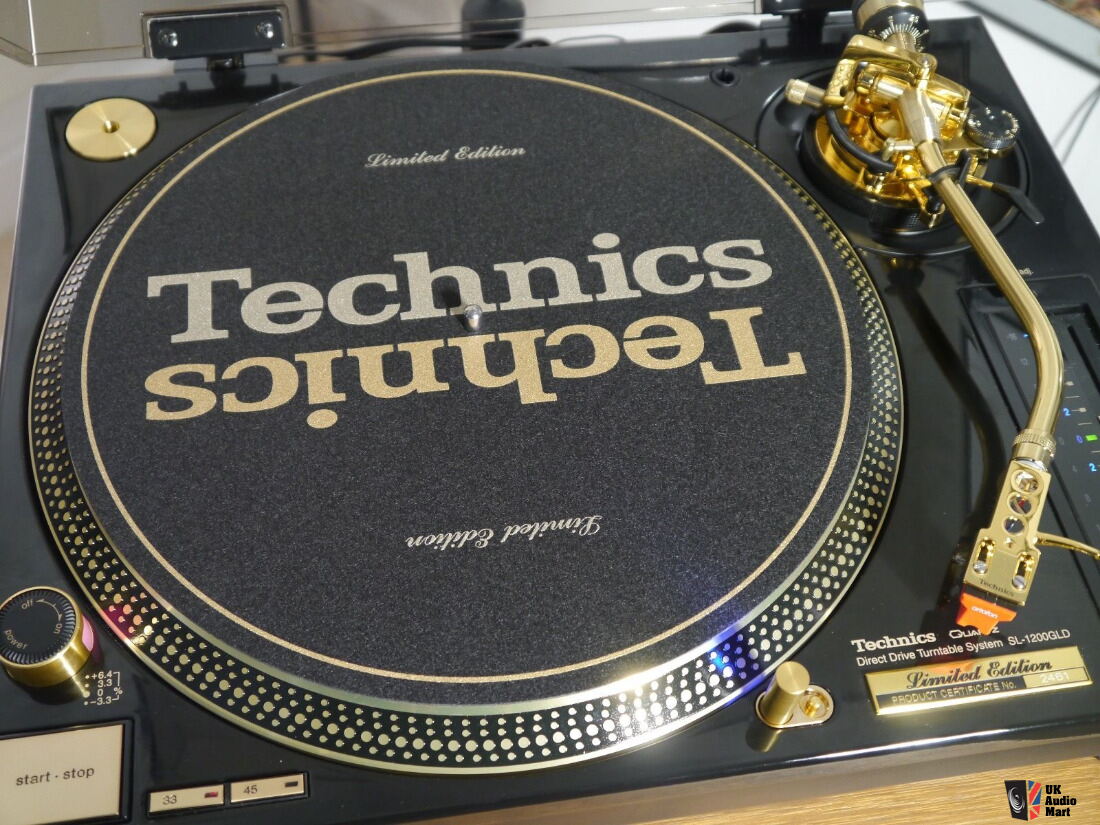 Technics SL1200GLD limited edition turntable Photo #1485688 - UK Audio Mart