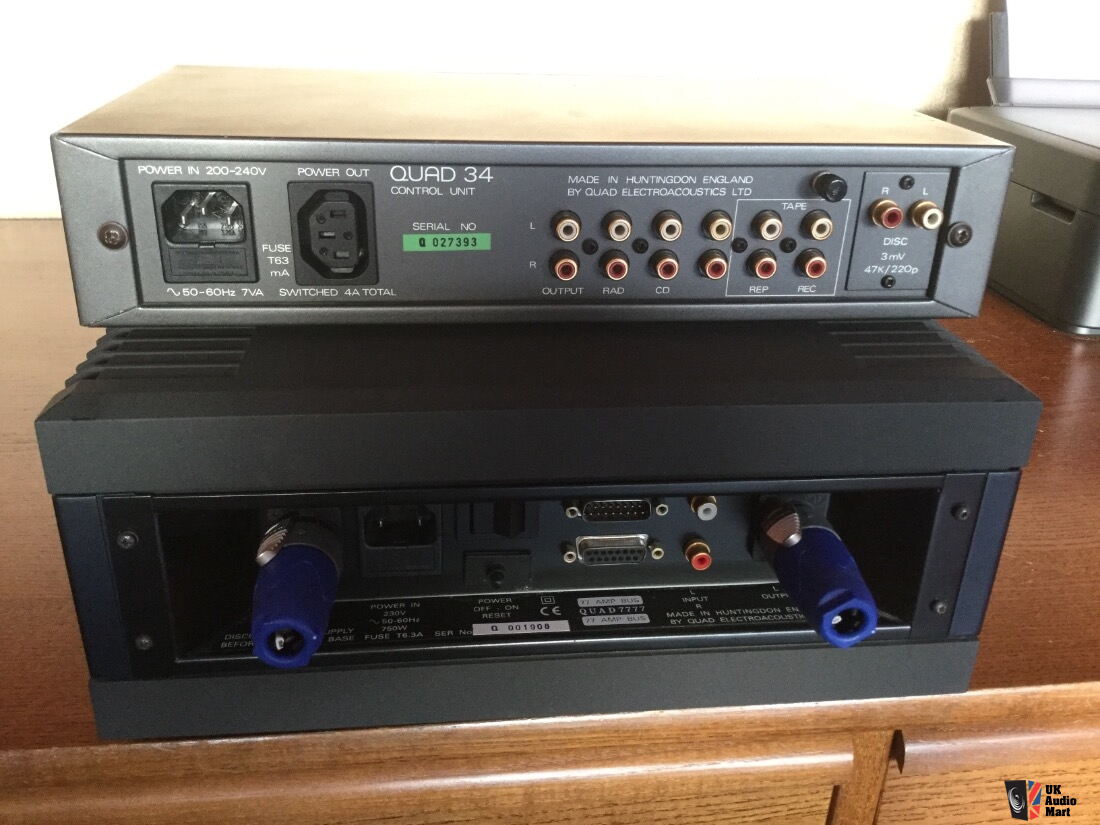 Quad 707 + 34 Photo #1486243 - UK Audio Mart
