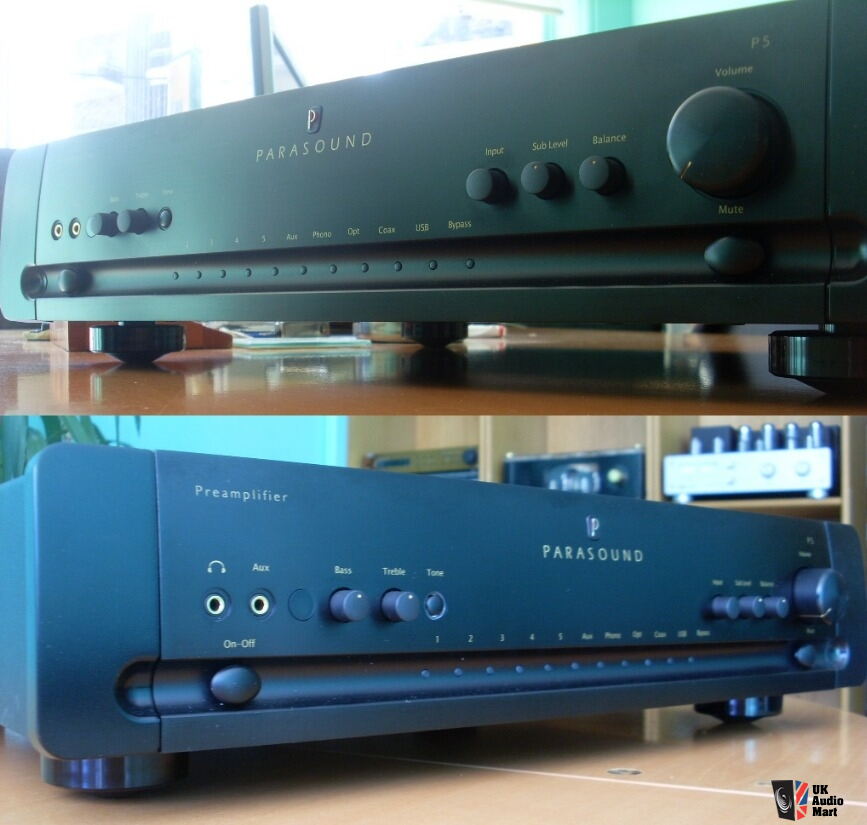 Parasound P-5 preamplifier Dealer Ad - UK Audio Mart