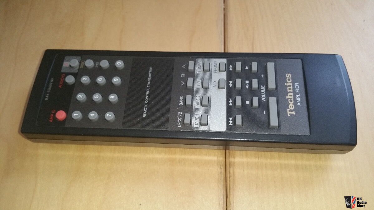 Technics SU-V620 Mark 2 "NEW CLASS A" + Original Remote = Superb Amp ...