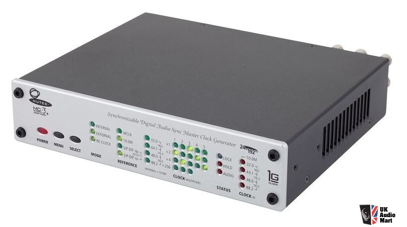 MUTEC MC3+ Smart Clock Lowest-Jitter Master Clock and Audio Re-Clocker ...