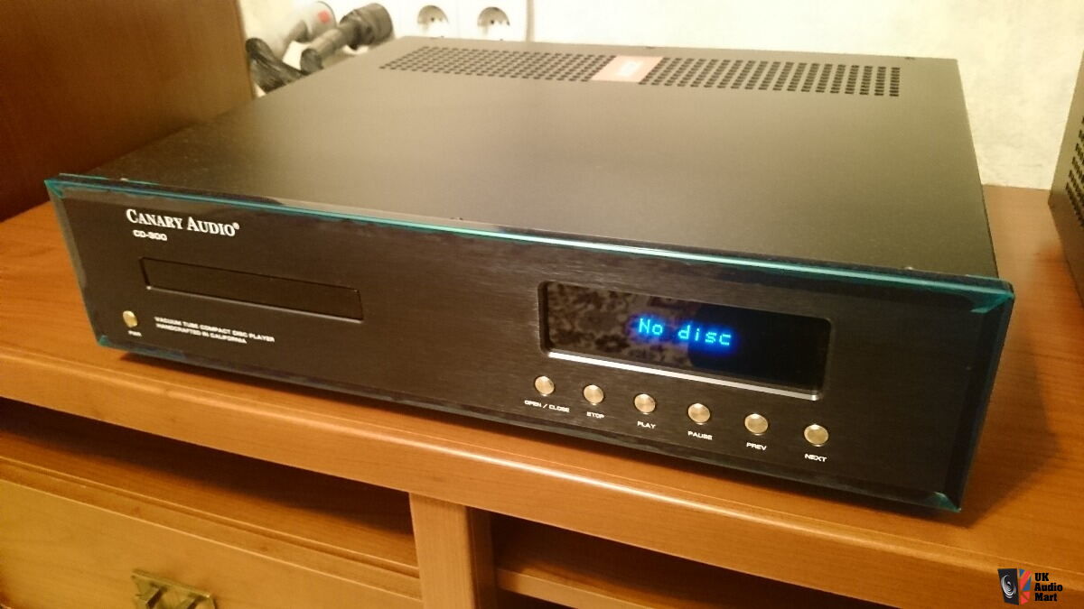 Canary Audio CD-300 Tube Compact Disc Player For Sale - UK Audio Mart