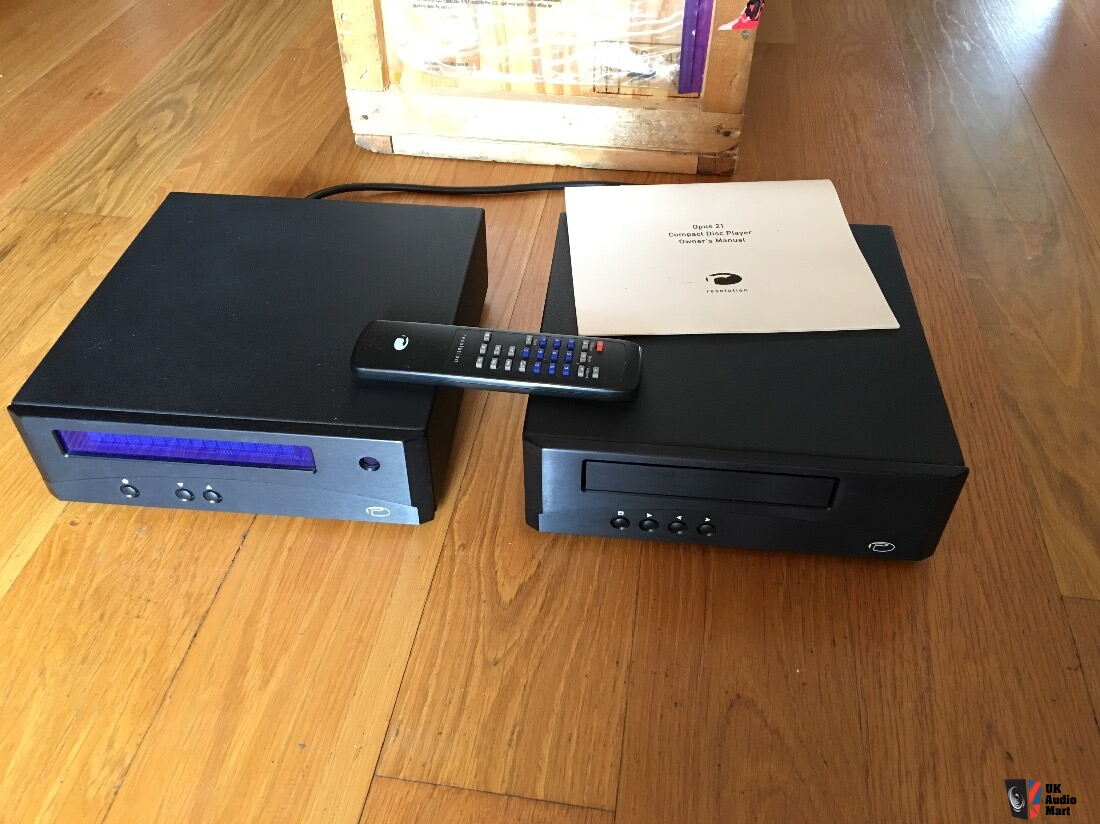 Resolution Audio Opus 21 CD Player with Reference GNSC modification ...