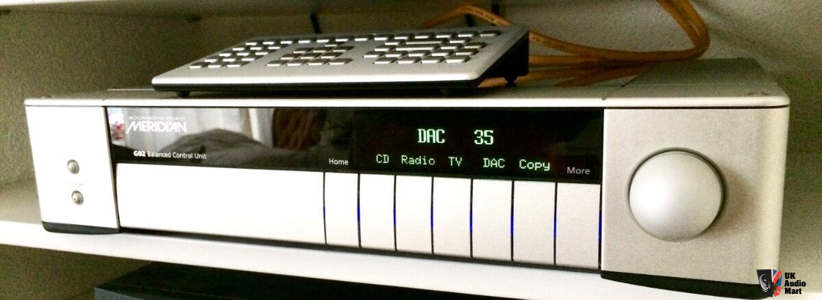 G57 is SOLD! Meridian Meridian G02 and G57 Pre and Power amp. Like New ...