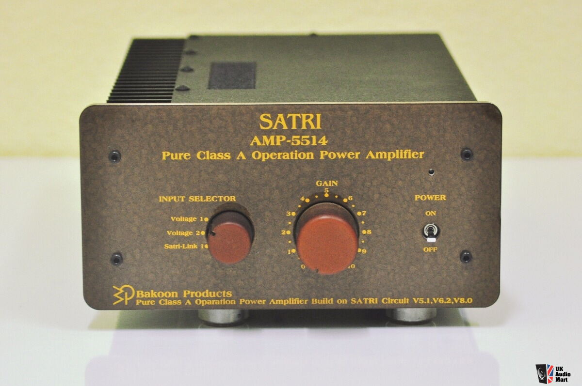 Bakoon Products Satri Amp-5514 amplifier Photo #1666776 - UK Audio Mart
