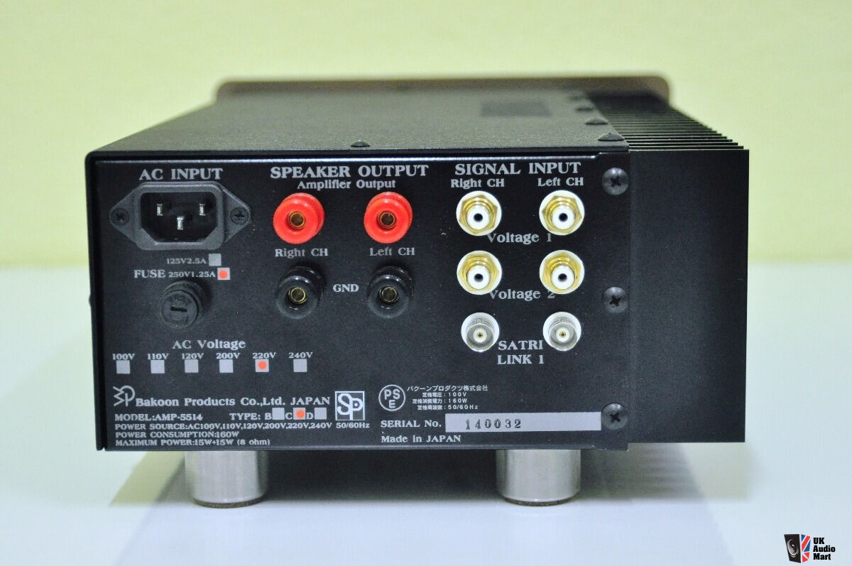 Bakoon Products Satri Amp-5514 amplifier Photo #1666783 - UK Audio Mart