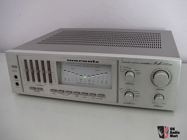 Integrated amp Marantz PM 550 DC Photo #1670829 - UK Audio Mart