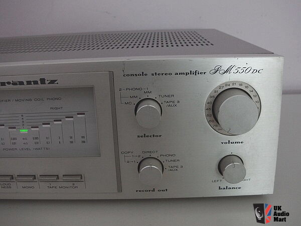 Integrated amp Marantz PM 550 DC Photo #1670826 - UK Audio Mart