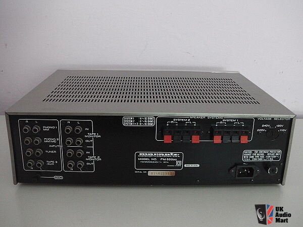 Integrated amp Marantz PM 550 DC Photo #1670829 - UK Audio Mart