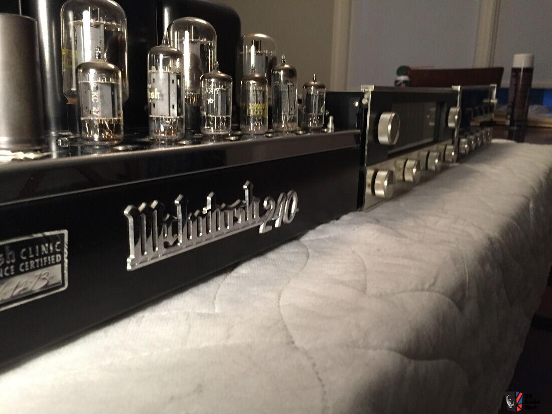 McIntosh C20 preamp, MC240 ( 2p629) amp & MR66 tuner Photo #1710783 ...