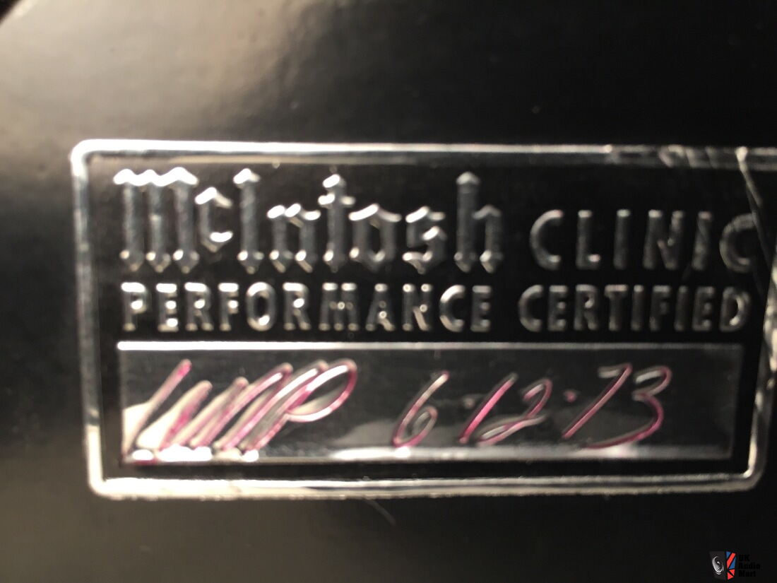 McIntosh C20 preamp, MC240 ( 2p629) amp & MR66 tuner Photo #1710785 ...