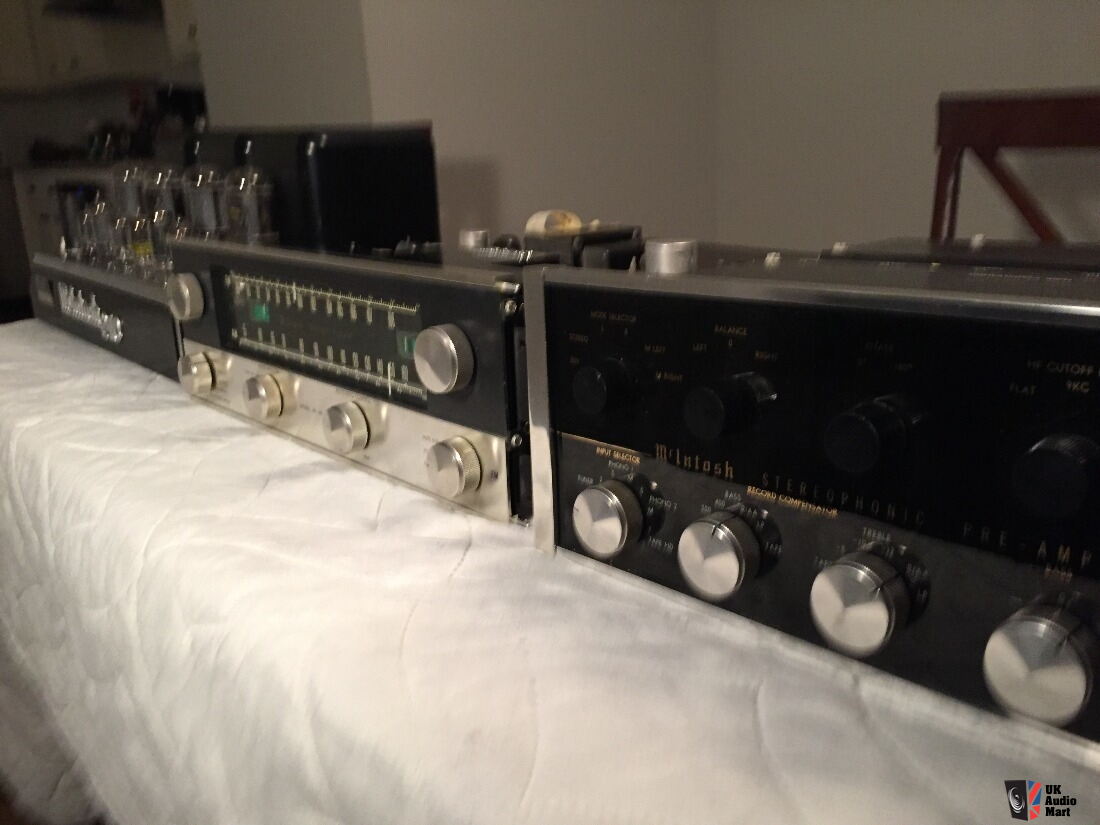 McIntosh C20 preamp, MC240 ( 2p629) amp & MR66 tuner Photo #1710785 ...