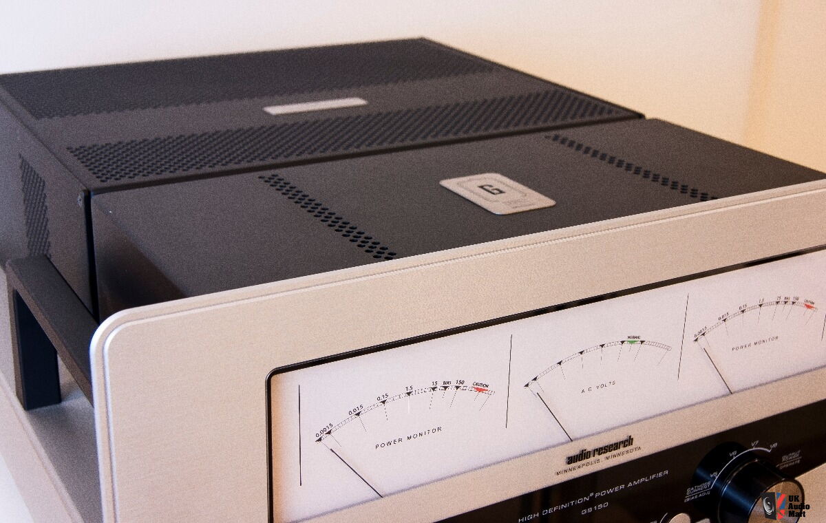Audio Research GS150 Power Amplifier (Ex-Demo) Photo #1760501 - UK ...