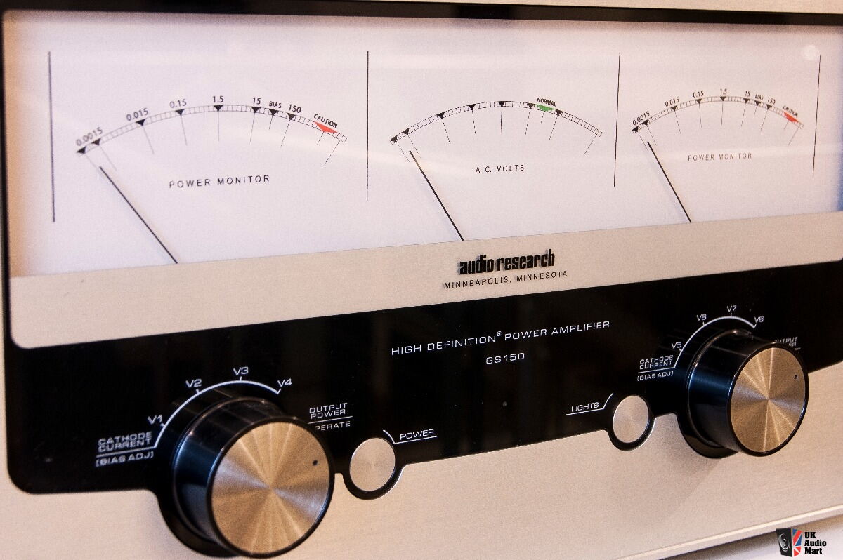Audio Research GS150 Power Amplifier (Ex-Demo) Photo #1760500 - UK ...