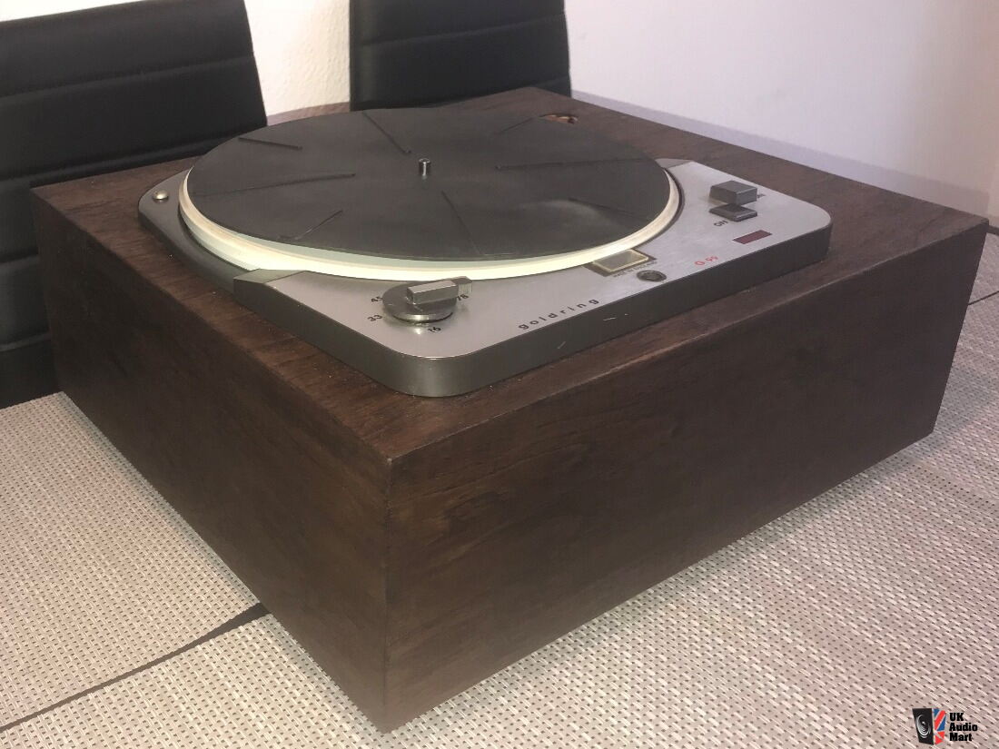 Vintage Goldring G99 Record Player in Custom Hand Made Sandwich type ...
