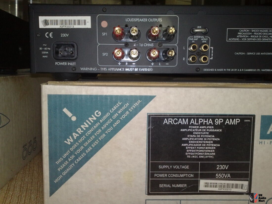 ARCAM Alpha 9 + 9P combo Photo #1965783 - UK Audio Mart