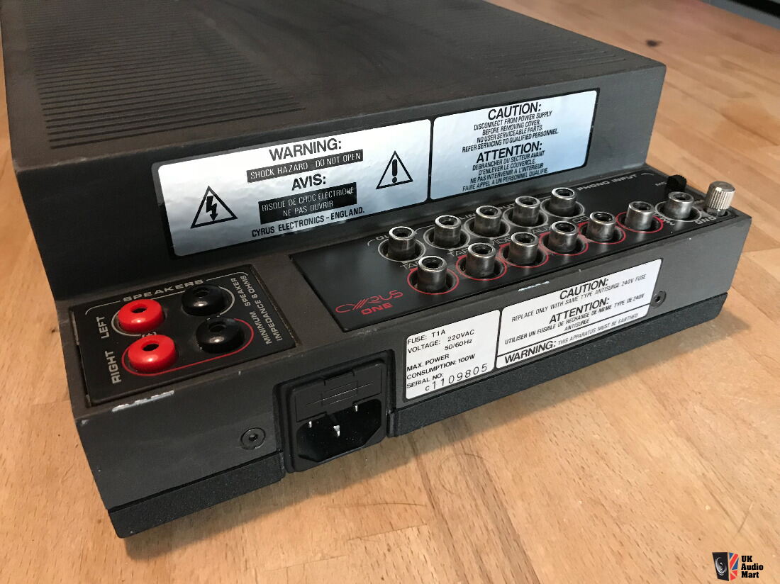 Syrus One 1985 Photo #1986378 - UK Audio Mart