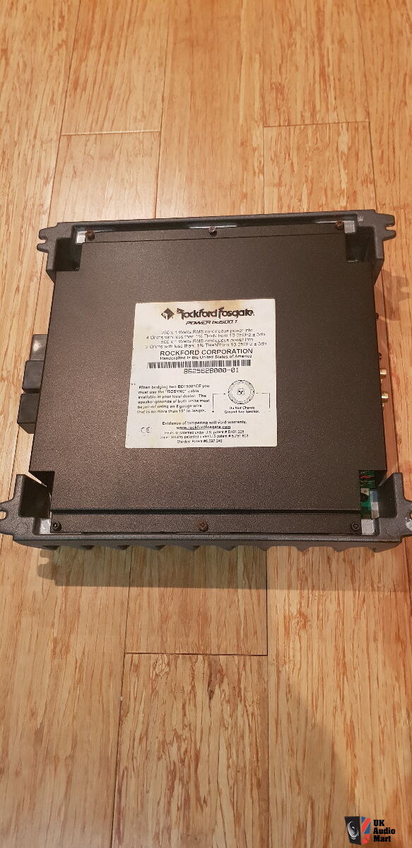Rockford Fosgate Bd500. 1 Power amplifier Photo #2057833 - UK Audio Mart