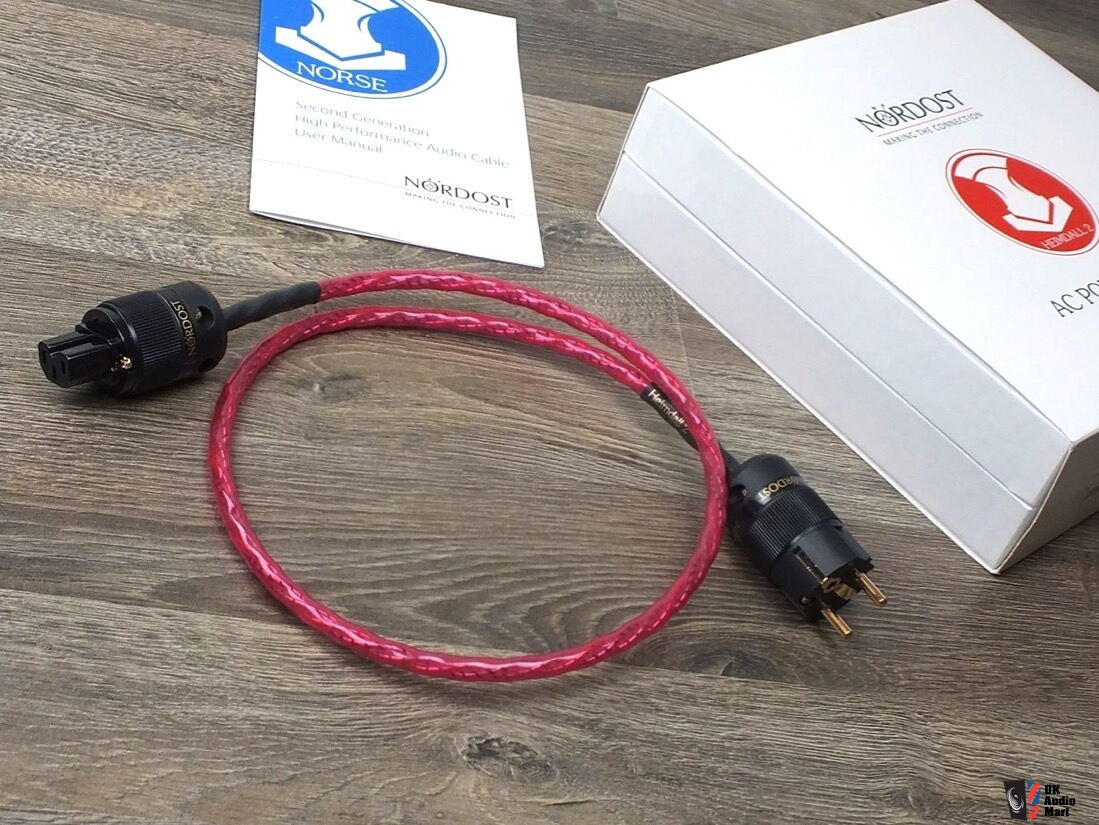 Nordost Norse Heimdall 2 power cable 1,0 metre BRAND NEW Dealer Ad - UK ...