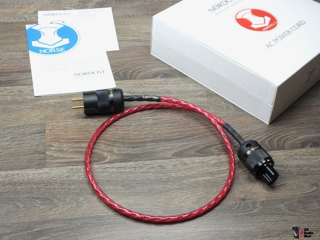 Nordost Norse Heimdall 2 power cable 1,0 metre Dealer Ad - UK Audio Mart