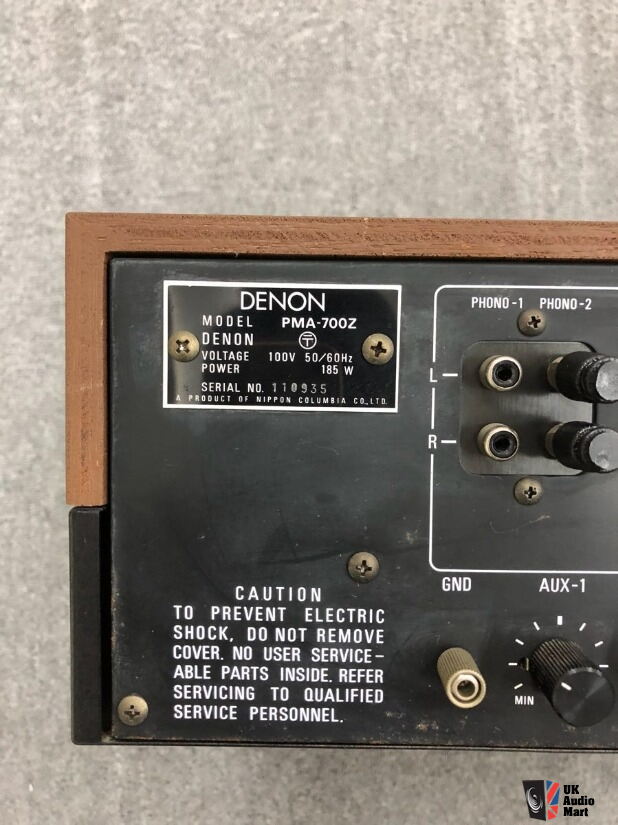 Denon PMA-700Z Photo #2119031 - UK Audio Mart