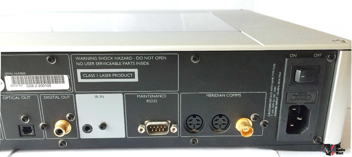 Meridian G08.2 24bit upsampling CD Player with defect Photo #2143690 ...