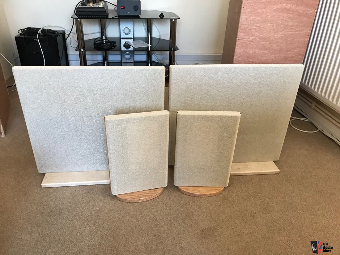 Magneplanar Mini Maggie System plus a second DWM Bass panel Photo ...