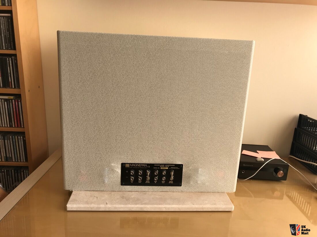 Magneplanar Mini Maggie System plus a second DWM Bass panel Photo ...