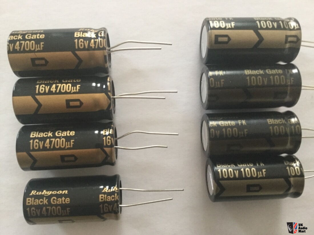 Black Gates capacitors Photo #2289634 - UK Audio Mart