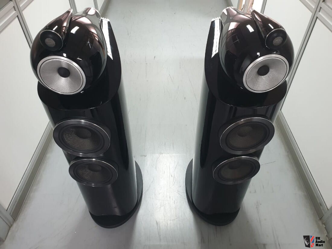 B&W (Bowers & Wilkins) 803 D3 in Black Gloss pair Photo #2305538 - UK ...