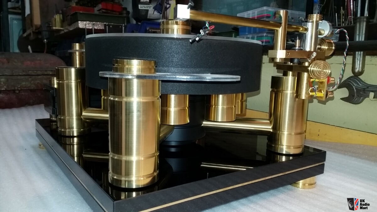 Small Audio Manufacture Brass Reference Turntable & SAM Tonearm Photo ...