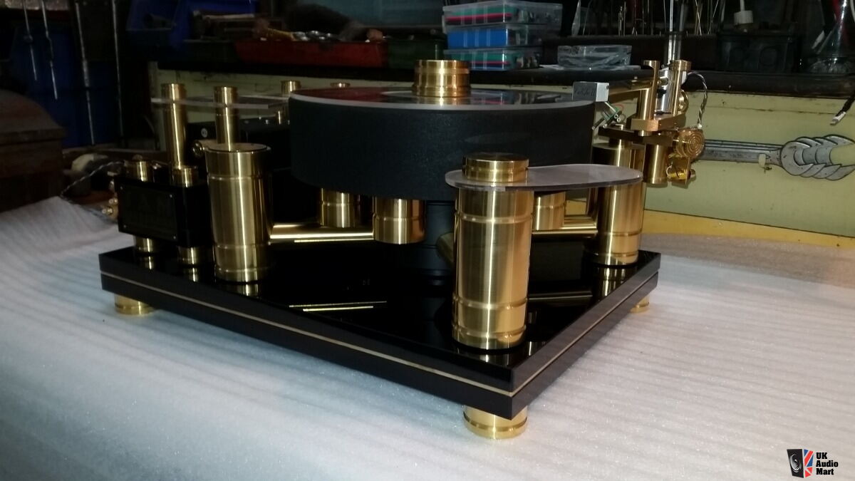 Small Audio Manufacture Brass Reference Turntable & SAM Tonearm Photo ...