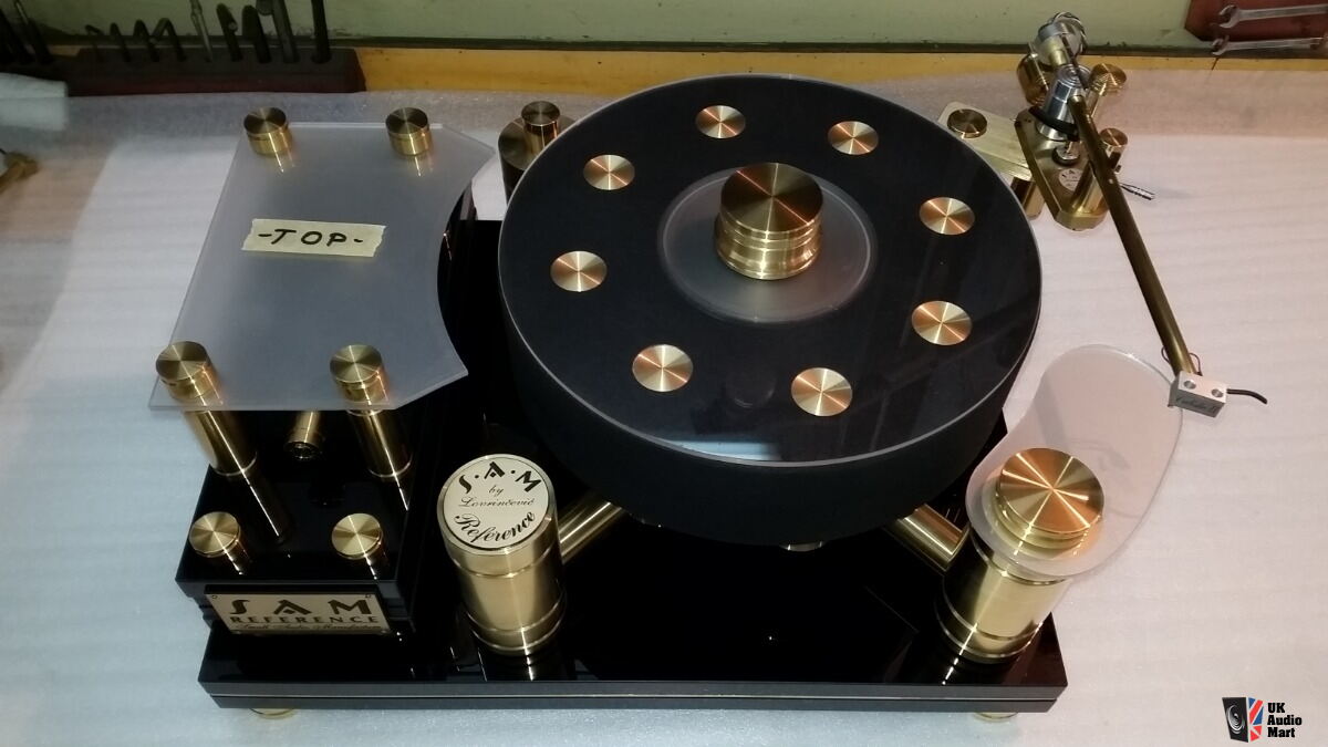 Small Audio Manufacture Brass Reference Turntable & SAM Tonearm Photo ...