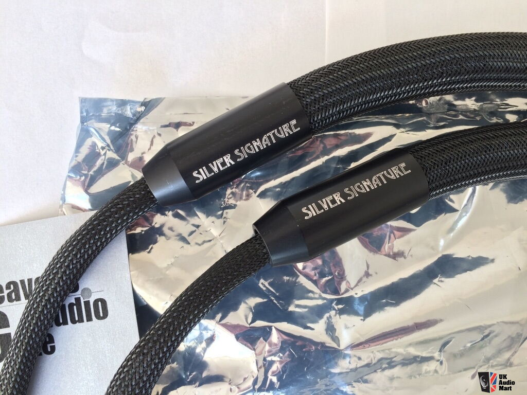 Heavens Gate Audio Silver Signature MKII Interconnect XLR 1 Meter Photo ...