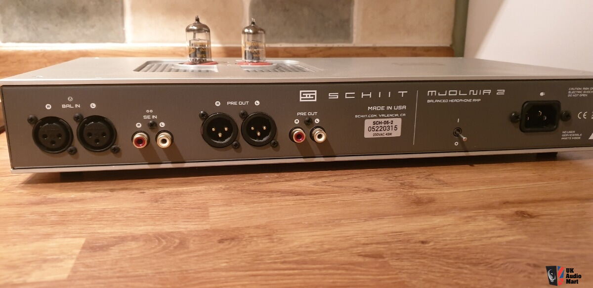 Schiit Mjolnir 2 Hybrid Tube Amp + 4 sets of Tubes Inc Original ...