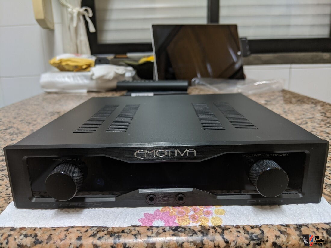 Emotiva Stealth DC-1 High Resolution DAC/Preamp/Headphone Amp, Near ...